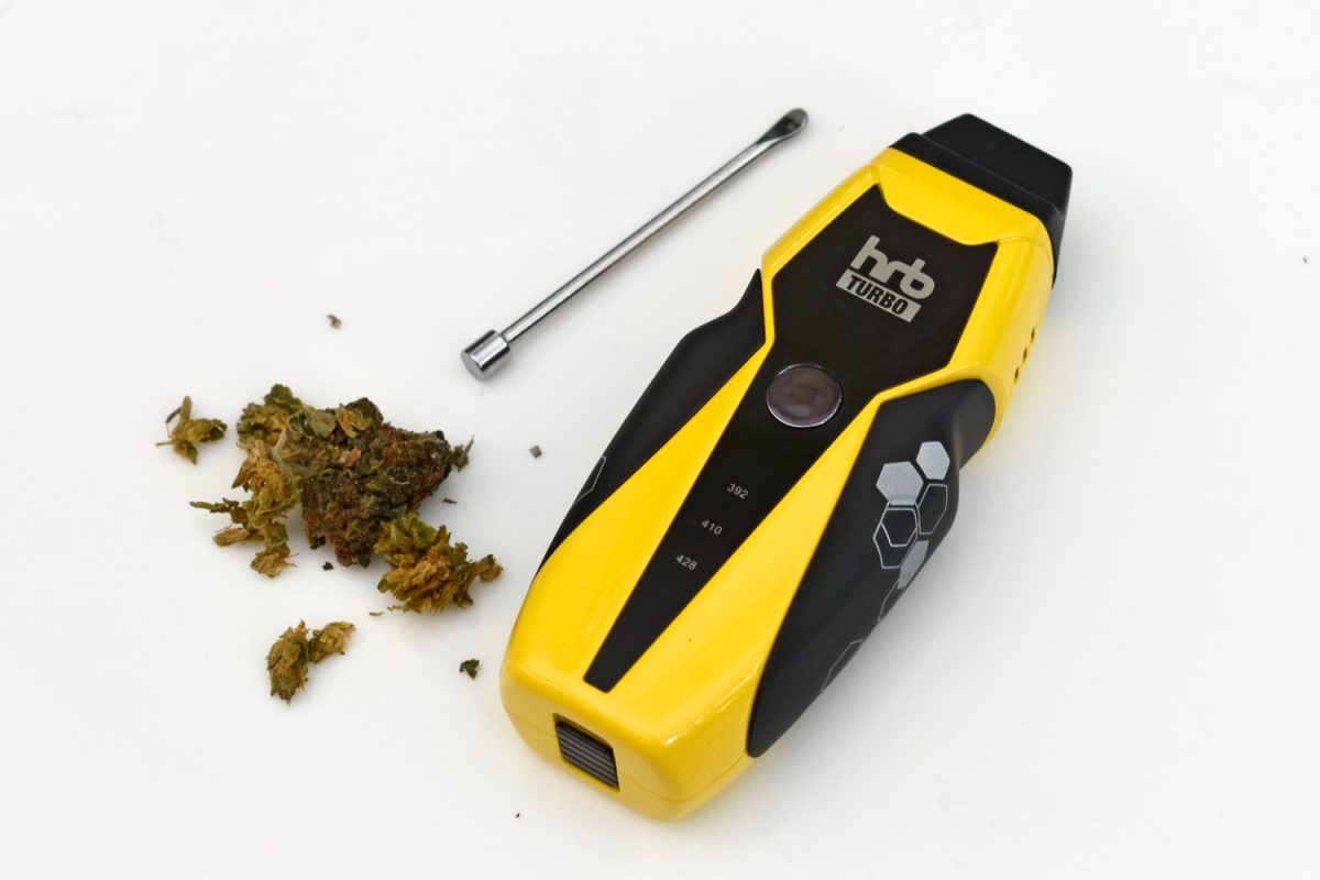 Portable Dry Herb Vaporizer review for HoneyStick TURBO weed vape pen